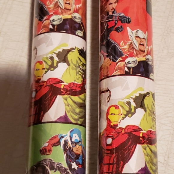 Party Supplies | Marvel Avengers Birthday Christmas Gift Wrapping Paper ...